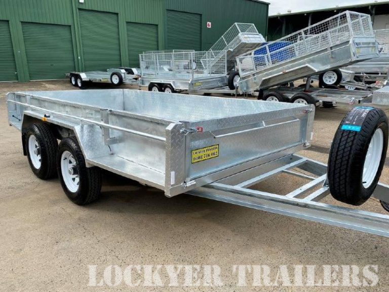 12 X 6 Ft Hi-Side Box Trailer With Loading Ramps - ATM 3500kg • Lockyer ...