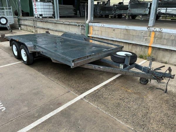 5m X 2m Car Trailer Used In Great Condition With Ramps SOLD • Lockyer ...