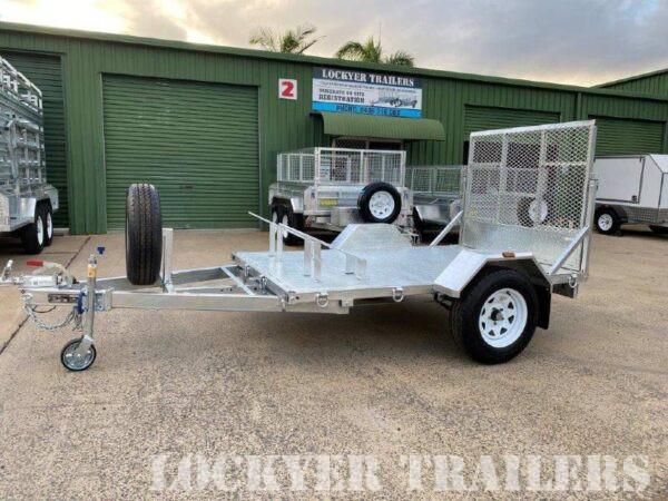 8 X 5 Ft Tilting Heavy Duty Motorbike / ATV / Flat Deck Trailer – ATM ...