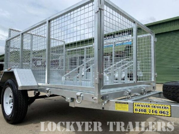 8 X 5 Ft Tilting Heavy Duty Motorbike / ATV / Flat Deck Trailer – ATM ...