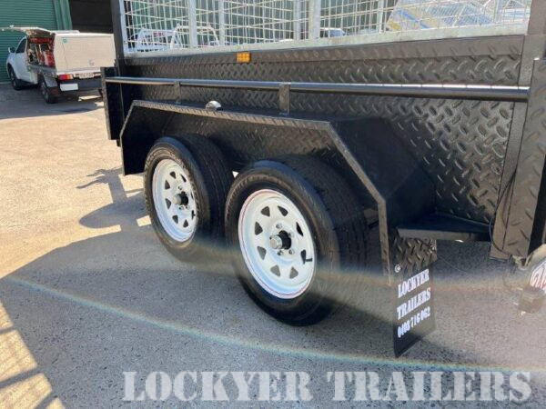 8 X 5 Ft Hi-side Tandem Box Trailer ATM 2000kg - Secondhand - SOLD ...