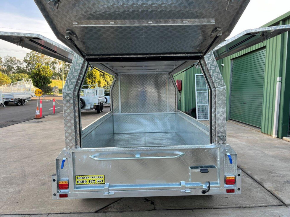 10 X 5 Ft Tandem Hi-Side Box Trailer With Canopy – Premium – ATM 2000kg ...