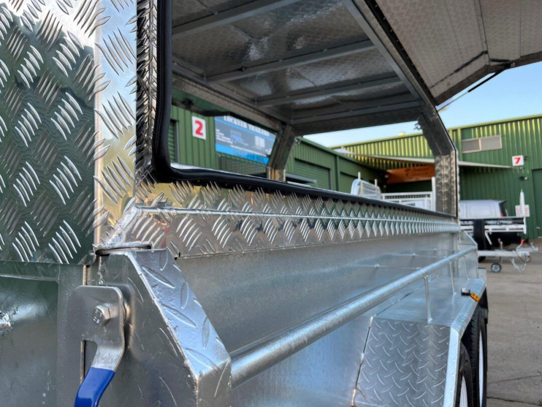 10 X 5 Ft Tandem Hi-Side Box Trailer With Canopy – Premium – ATM 2000kg ...