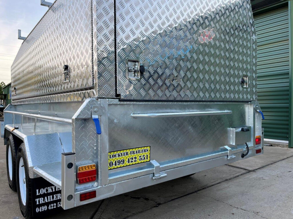 10 X 5 Ft Tandem Hi-Side Box Trailer With Canopy – Premium – ATM 2000kg ...