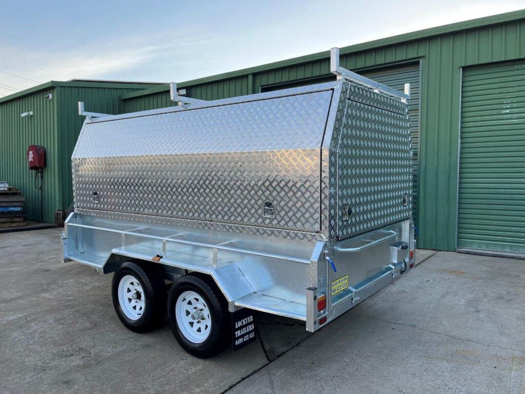 10 X 5 Ft Tandem Hi-Side Box Trailer With Canopy – Premium – ATM 2000kg ...