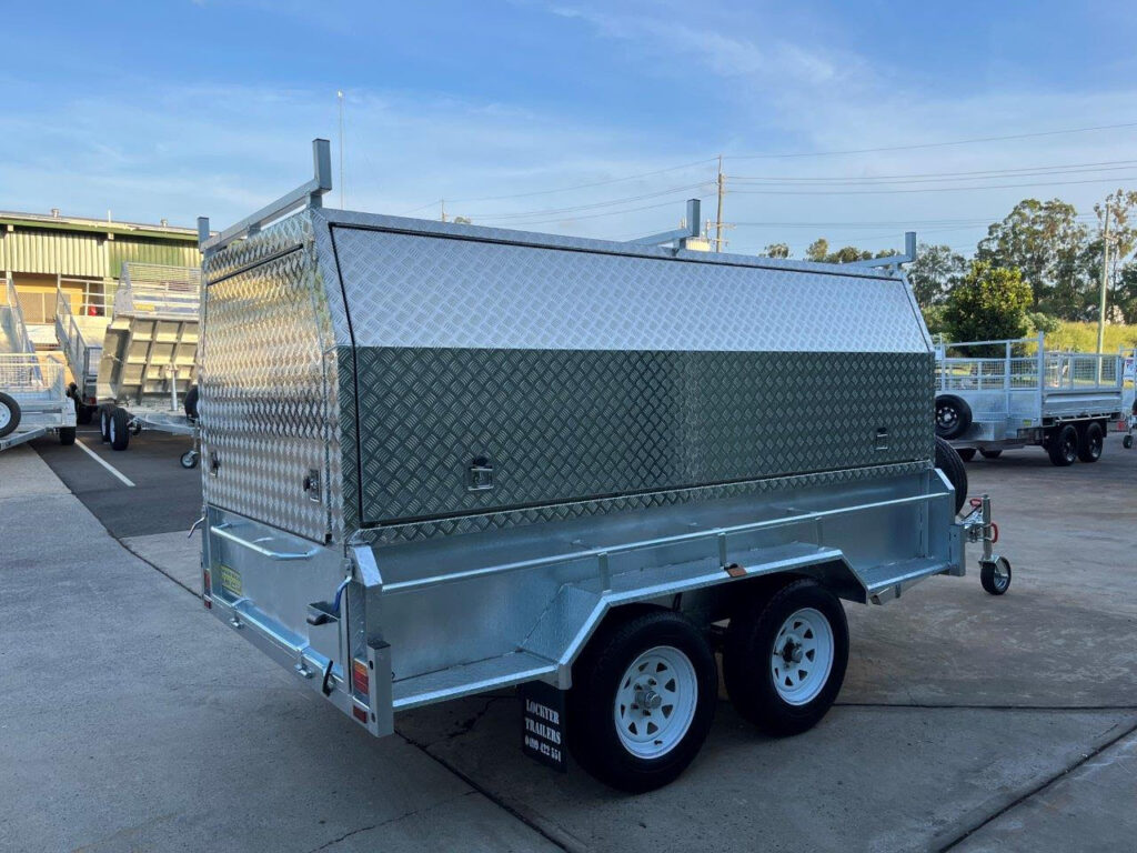 10 X 5 Ft Tandem Hi-Side Box Trailer With Canopy – Premium – ATM 2000kg ...
