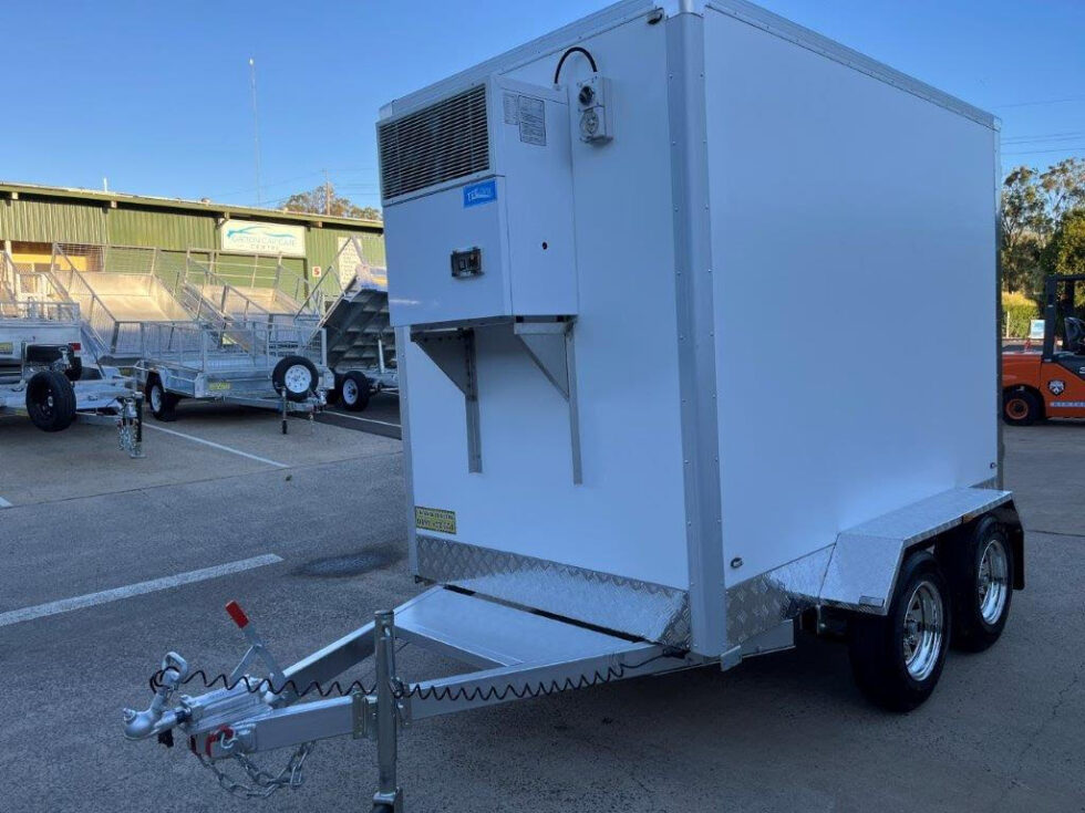 9ft 2”x 5ft 6” (2.8x1.7m) Tandem Cold-room/Freezer Trailer – ATM 1990kg ...