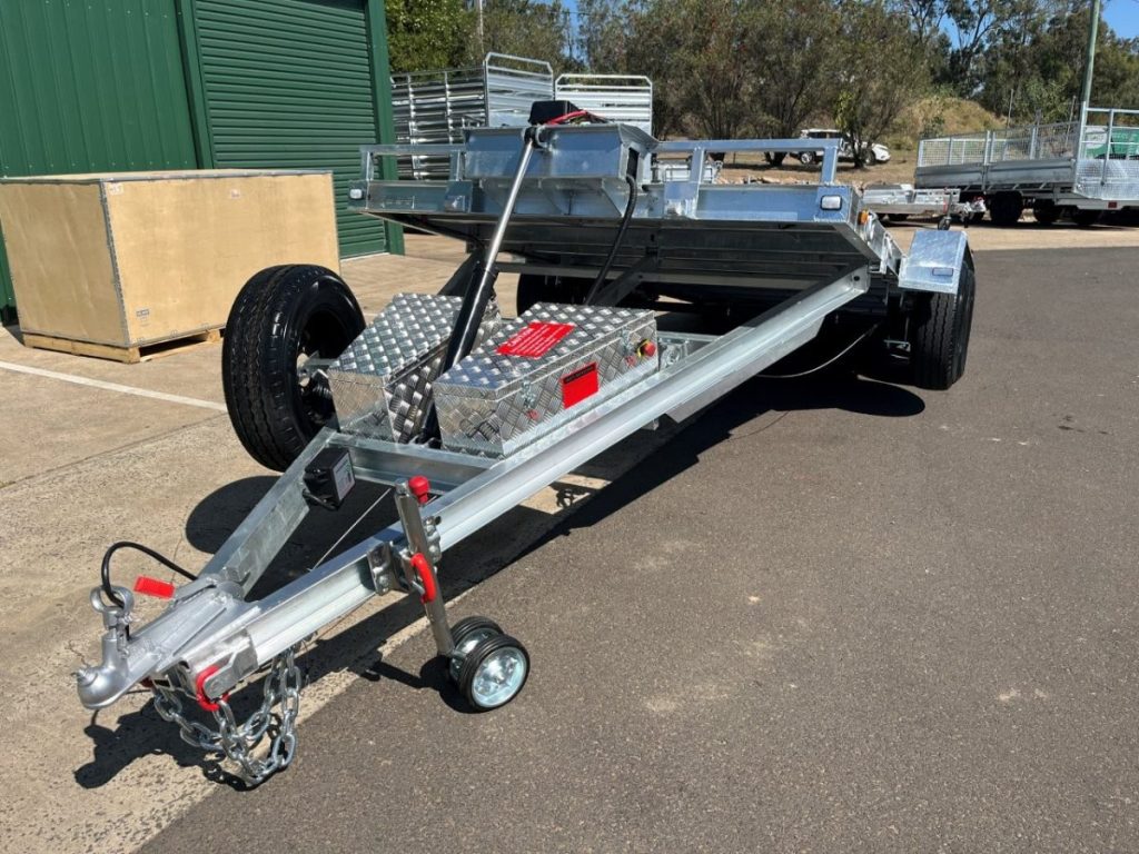 3.5ton Car And Machinery Hydraulic Tilting Rampless Trailer – Also ...