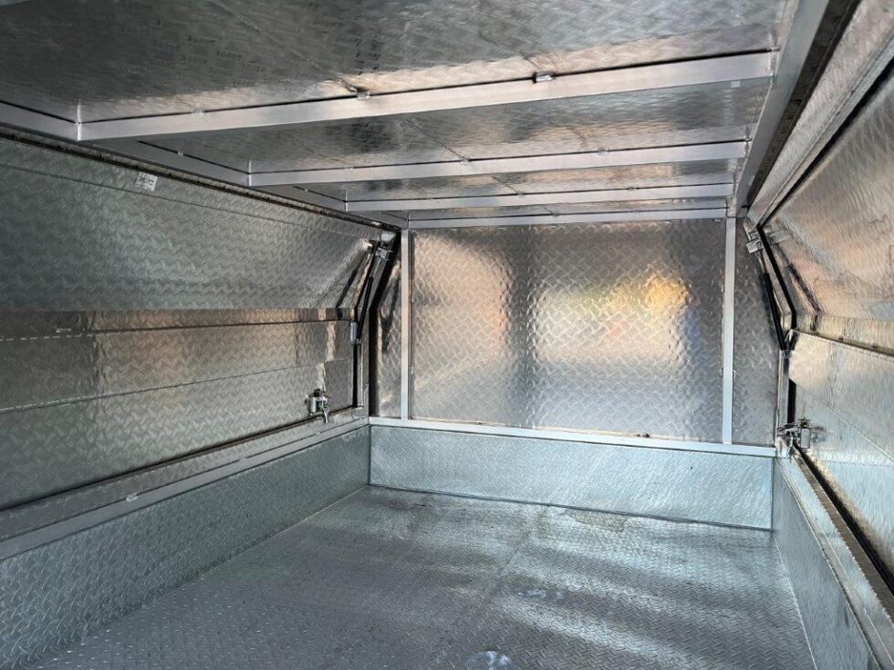 10 X 6 Ft Tandem Box Trailer With Canopy – Premium – ATM 1990kg ...