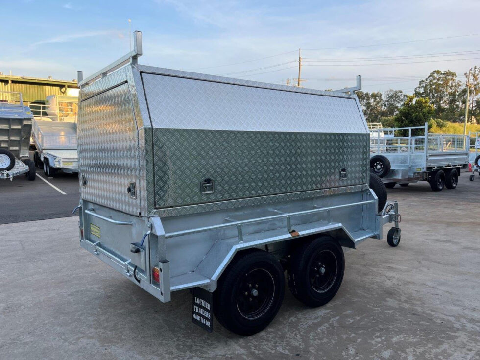 8 X 5 FT TANDEM HI-SIDE BOX TRAILER – PREMIUM With CANOPY – ATM 2000KG ...
