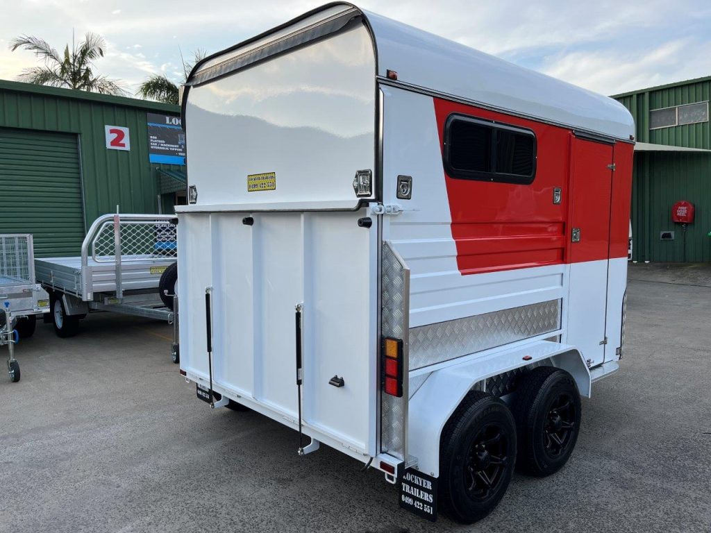 2 Horse SL Angle Load Luxury Tandem 3500 Kg ATM Float • Lockyer ...